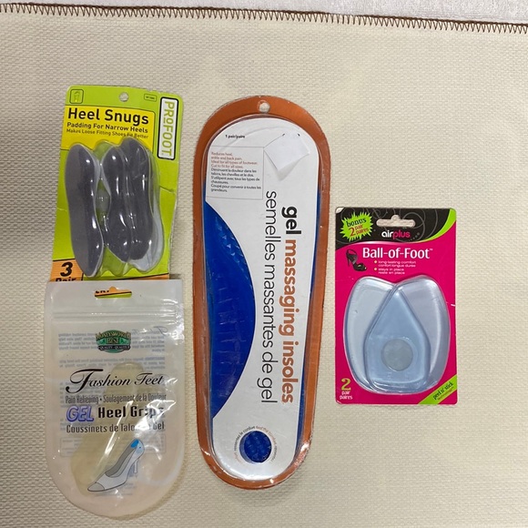 Gel Foot Protectors | Accessories | Foot Shoe Massaging Gel Insoles Gel ...